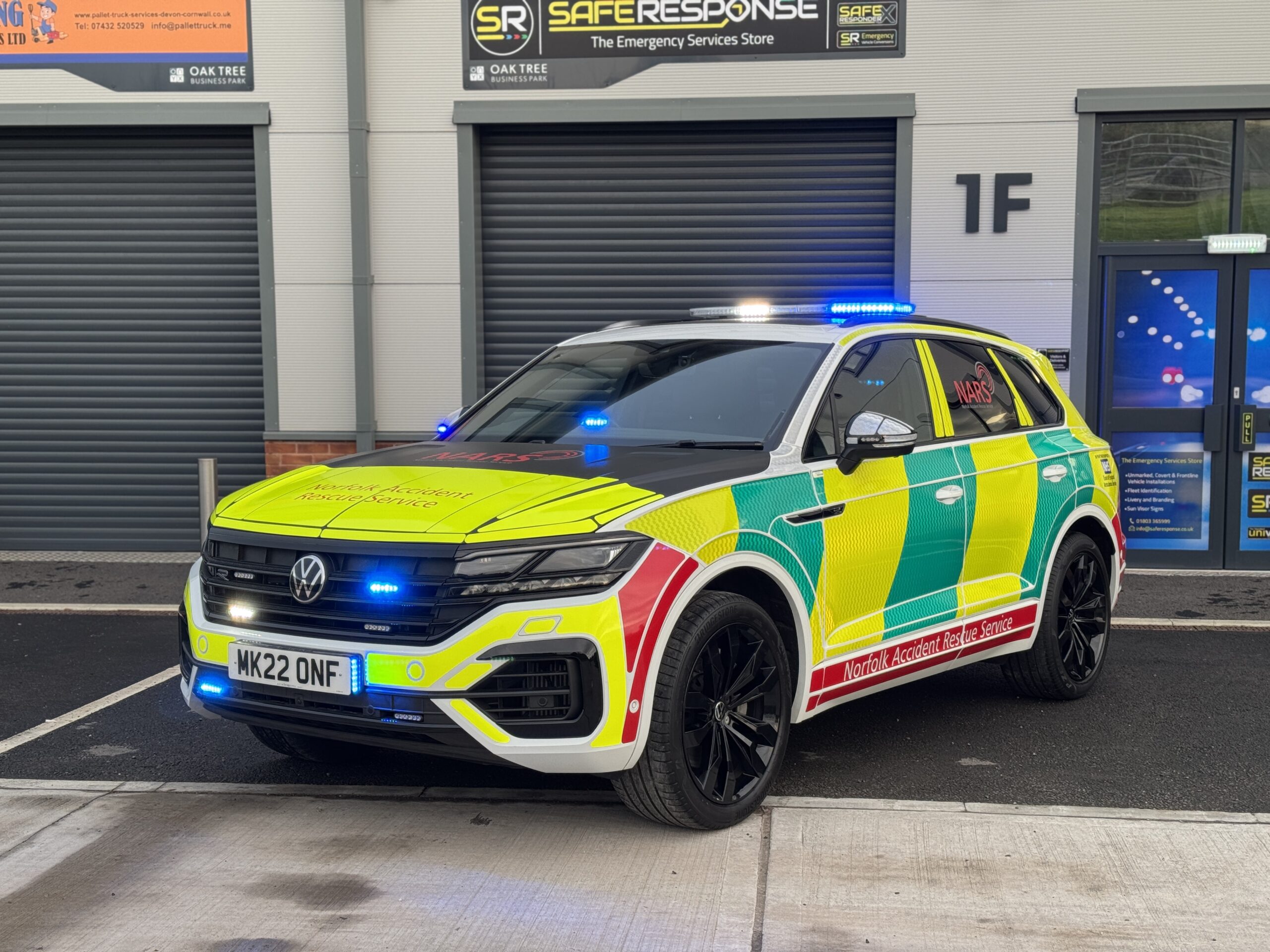 NARS – VW Touareg – SR Emergency Vehicle Conversions